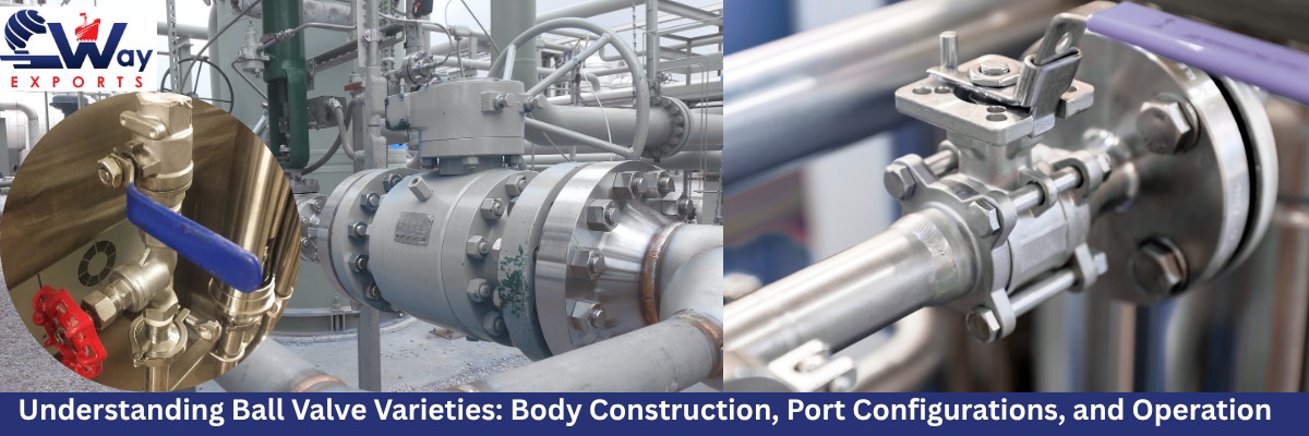 Ball Valve Types & Configurations Explained - C-Way Exports