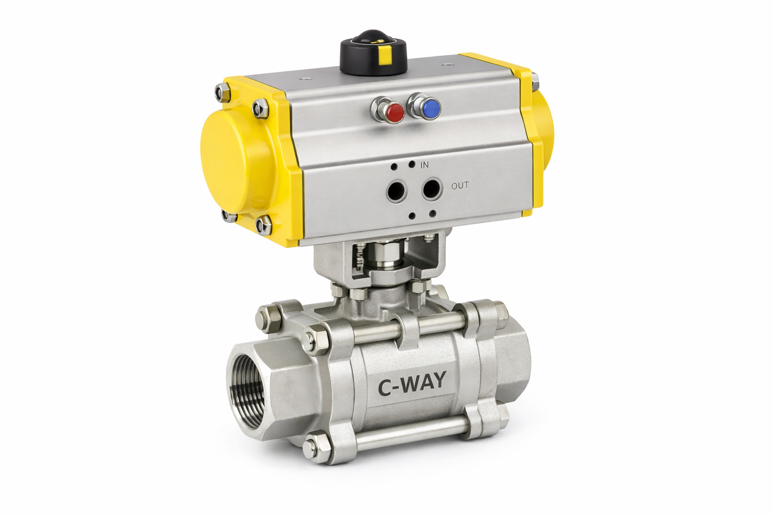 ASTM A105 A216 WCB A352 Three Piece Ball Valve Manufacturer & Exporter