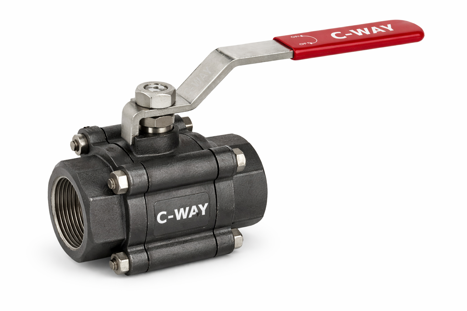 ASTM A105 A216 WCB A352 Three Piece Ball Valve Manufacturer & Exporter